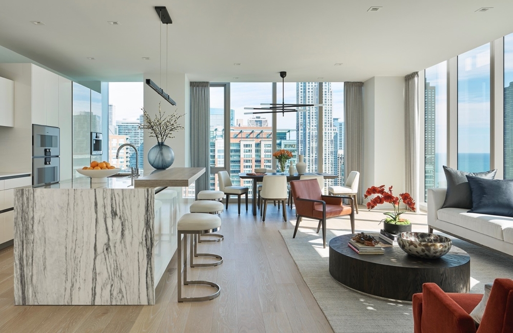 Luxury Model Apartment - McGuire Architectural Interiors